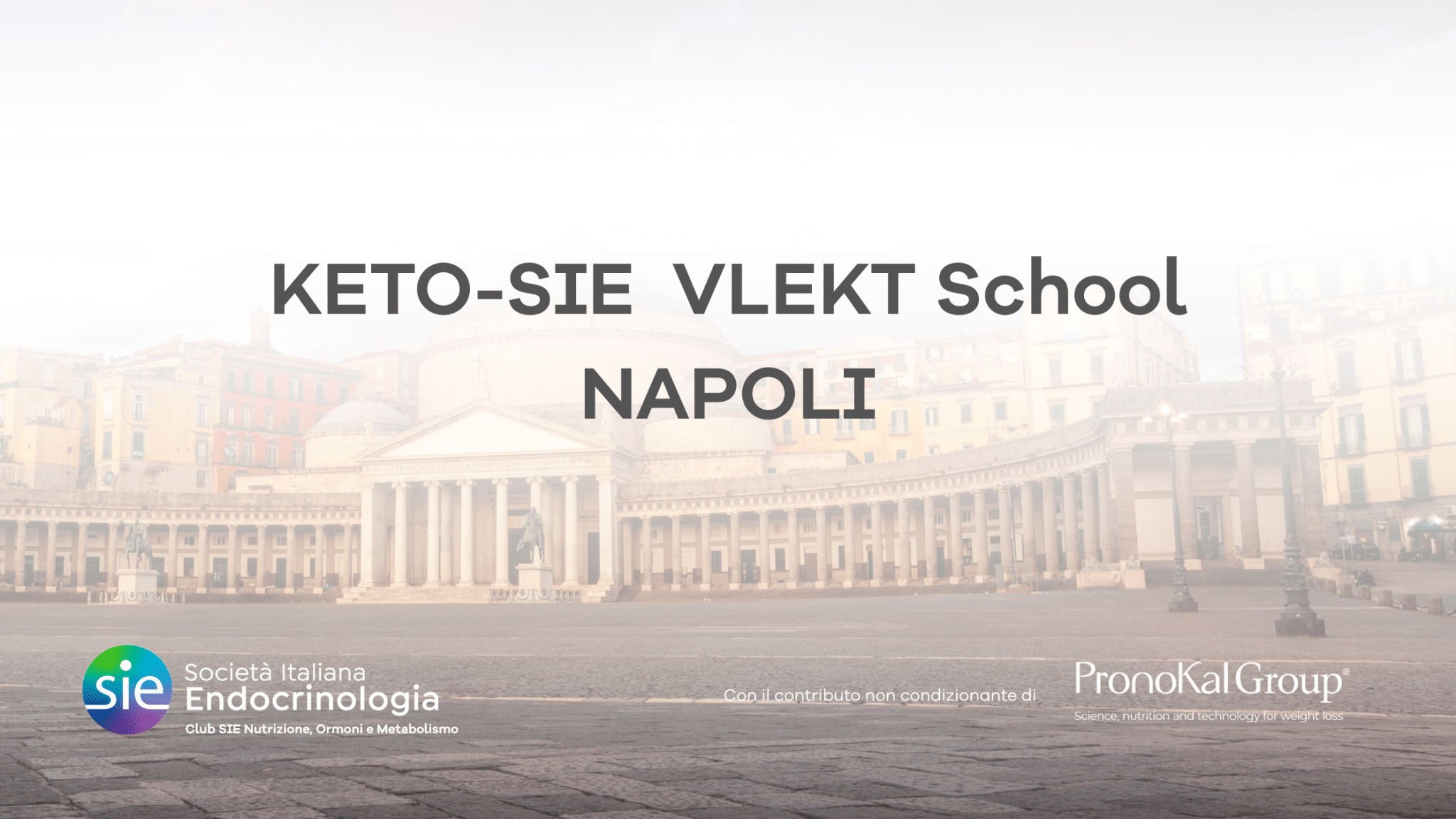 Casanueva a Napoli alla KETO-SIE VLEKT School | PronoKal Italia